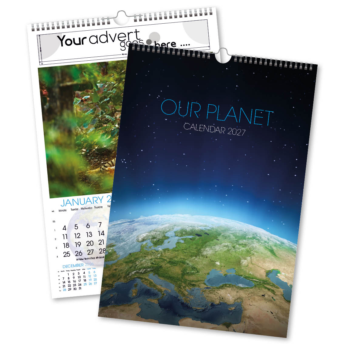 Our Planet Wall Calendar 2026 - Think Promote