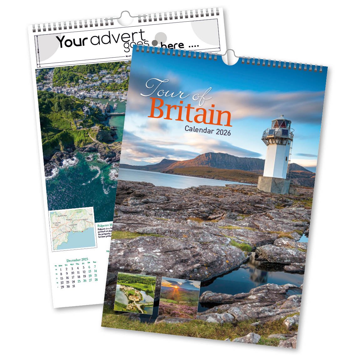 Tour of Britain Wall Calendar 2026 - Think Promote